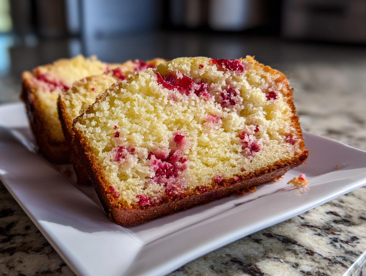 Amazing Easy Strawberry Pound Cake in 60 Min - leckerzutaten.com